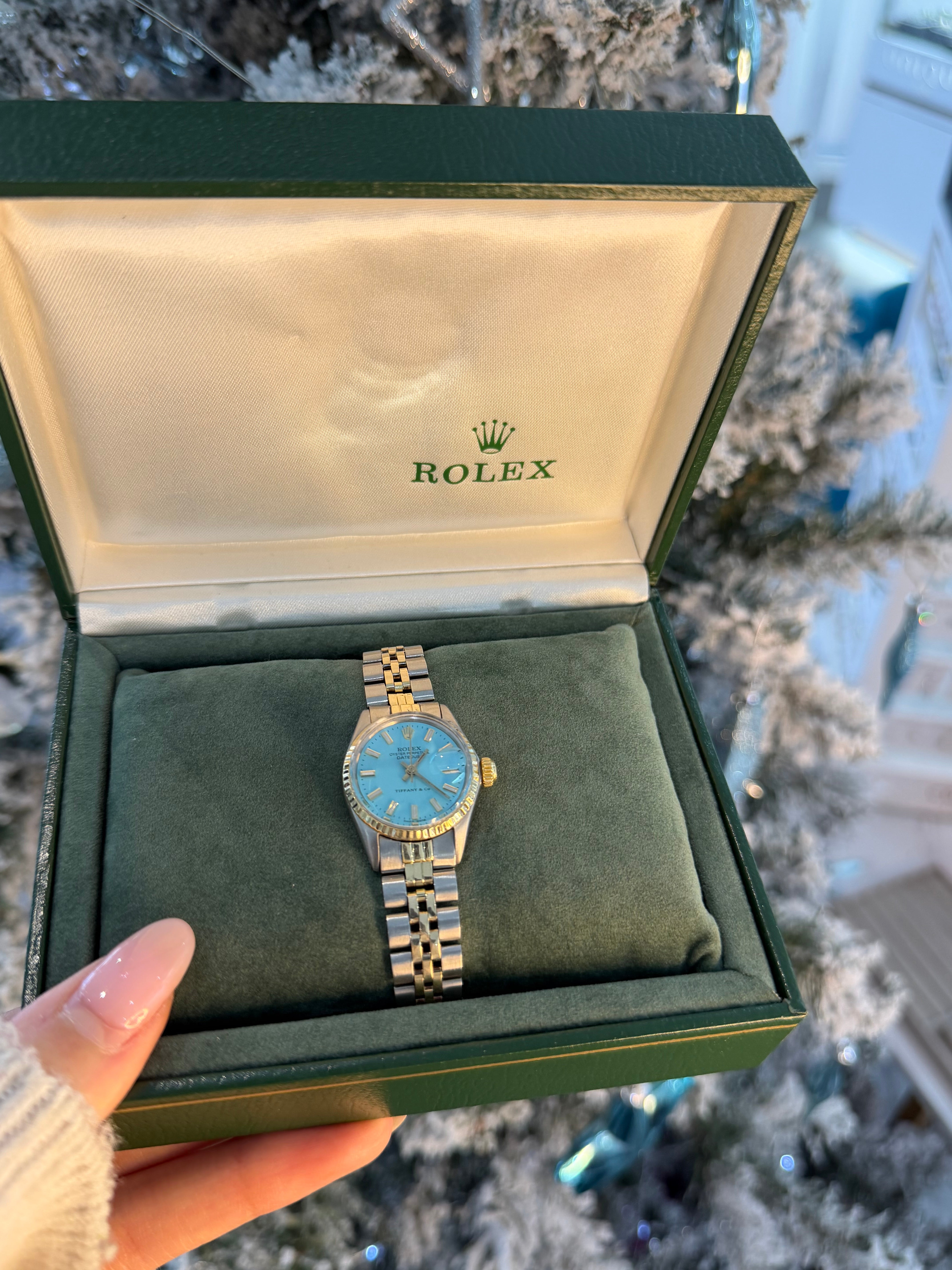 Pre-Owned Rolex Lady Datejust Tiffany & Co – Merchant's Jewellers