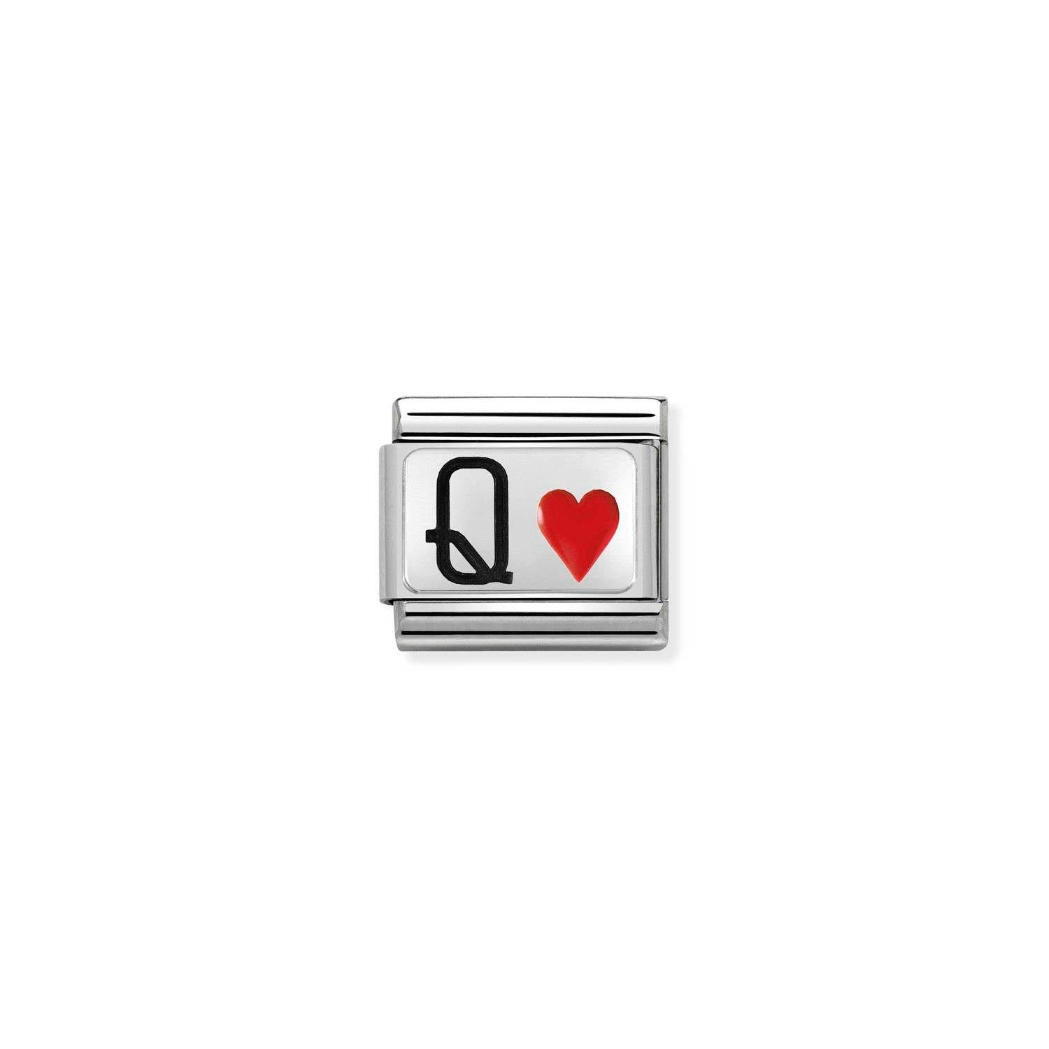 Nomination Classic Silver Queen of Hearts – Merchant's Jewellers